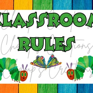 Classroom Caterpillar Bundle - Etsy