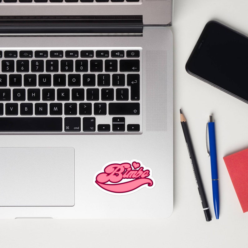 Bimbo Retro Vinyl Sticker, Funny Meme Laptop Sticker - Etsy