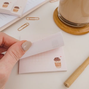 HOT COFFEE Sticky Notes | Post-it | Notes | Notepad | Memo | Messages ...
