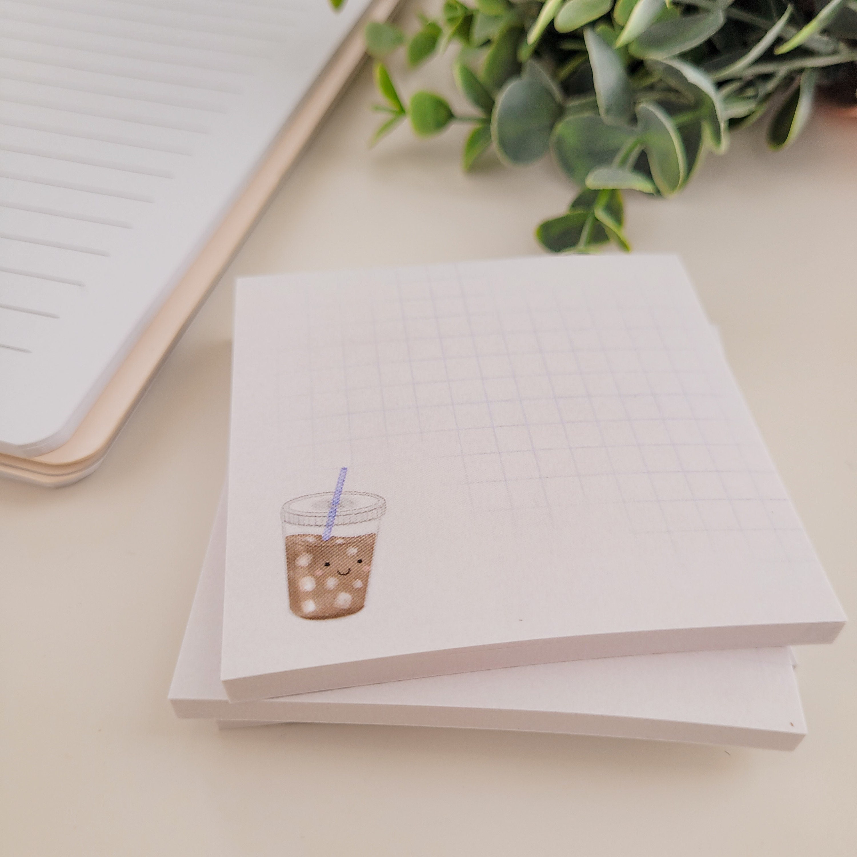 ICED COFFEE Sticky Notes Post It Grades Notebook Note - Etsy Canada