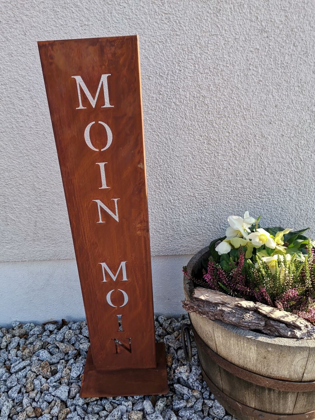 Standing Sign moin Moin Rust - Etsy