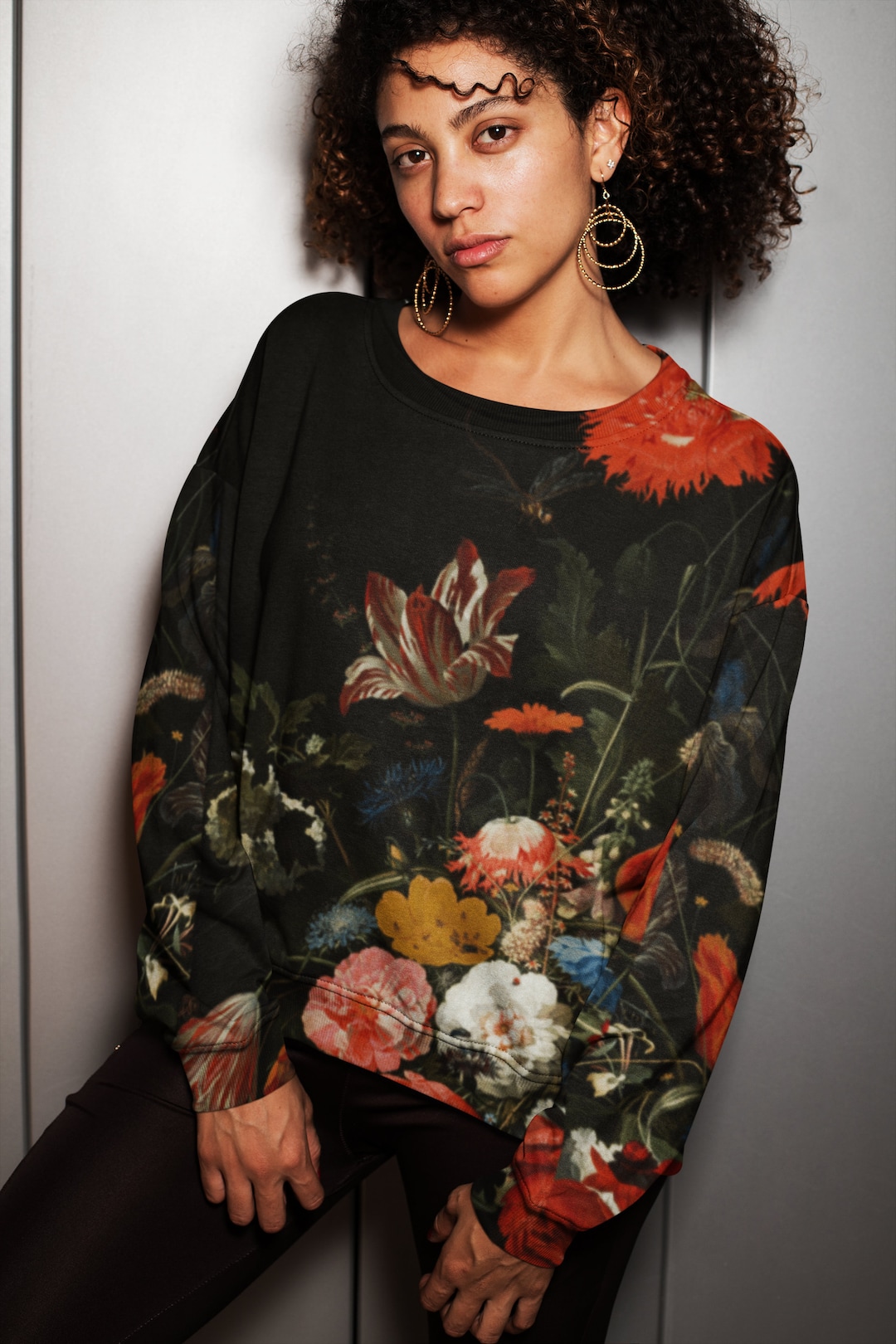 HIPPY Clothes Nature SWEATER FLORAL Sweatshirt All Over Multi Color ...