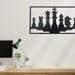 Chess Svg Digital-chess Cut Dxf File Wall Sticker-digital Vector ...