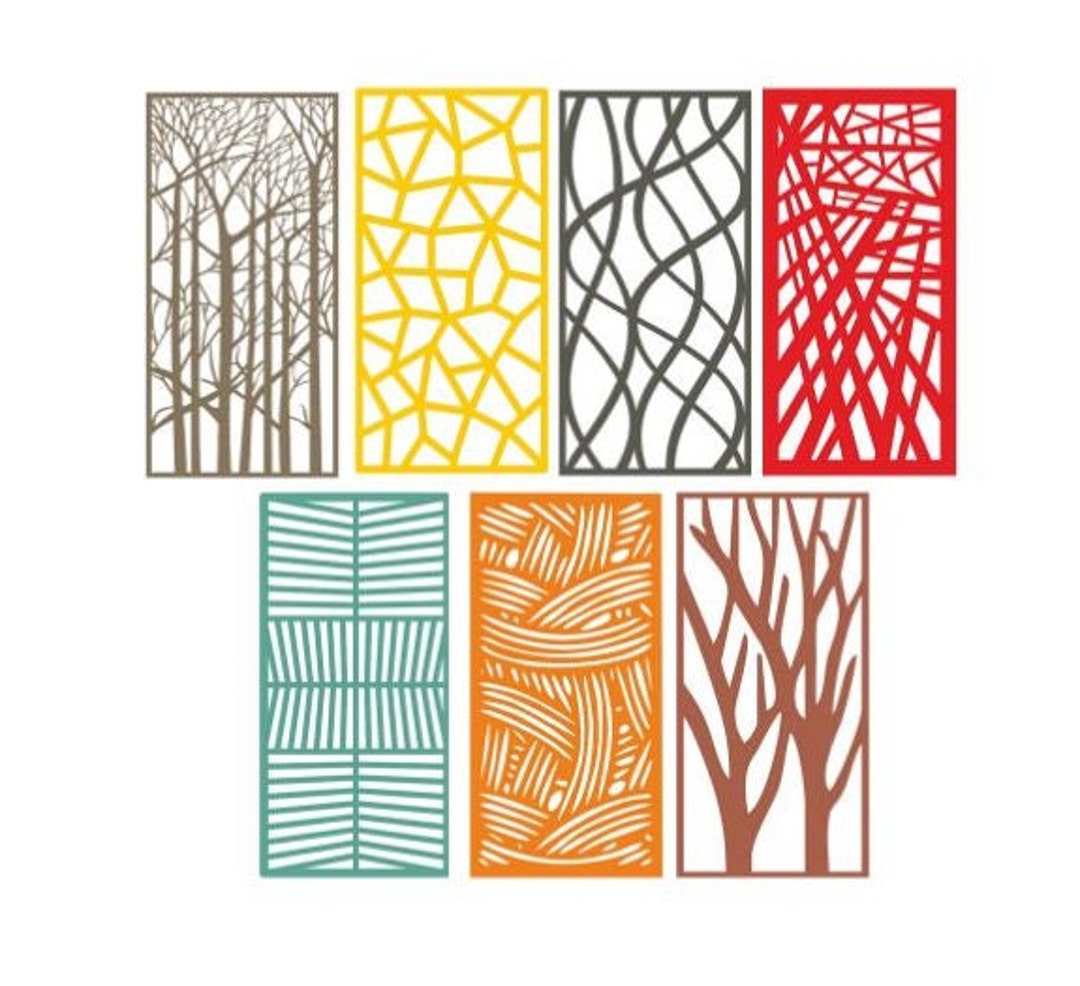 Laser Cut Cnc Plasma, Cnc Patterns Ptencil, Geometric Panel SVG ...