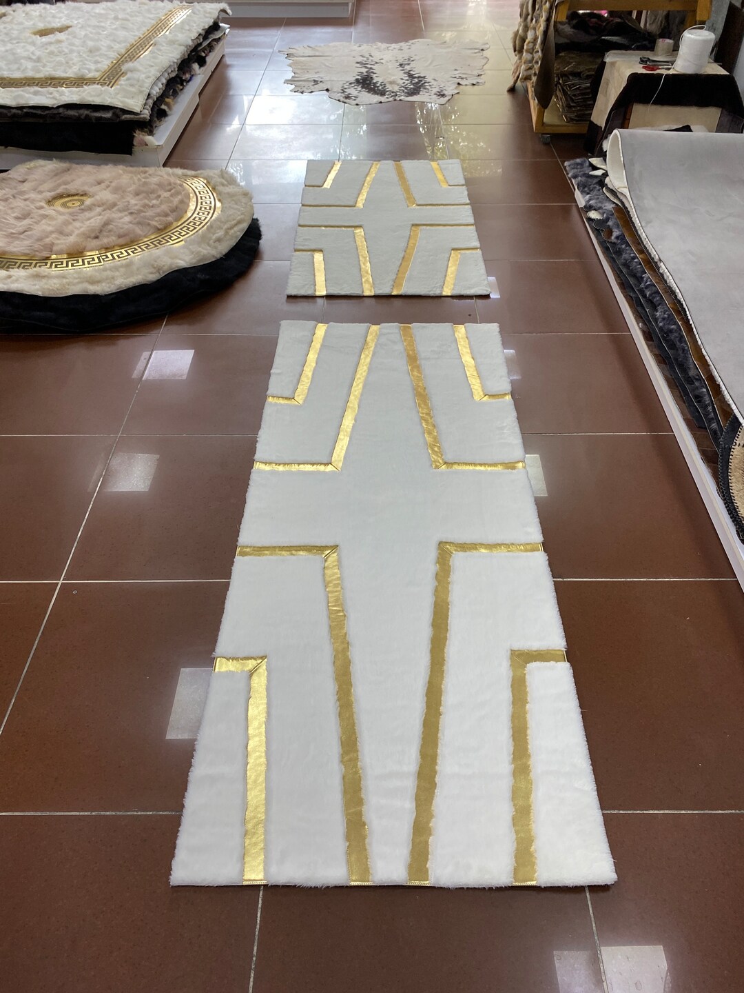 Handmade Plush Rug for Hallway, Bedroom or Living Room Rug, Cozy and ...