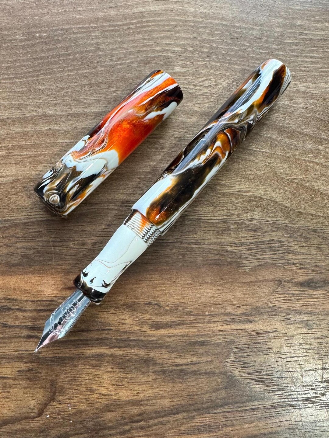 Handmade 'calico Koi' Fountain Pen - Etsy