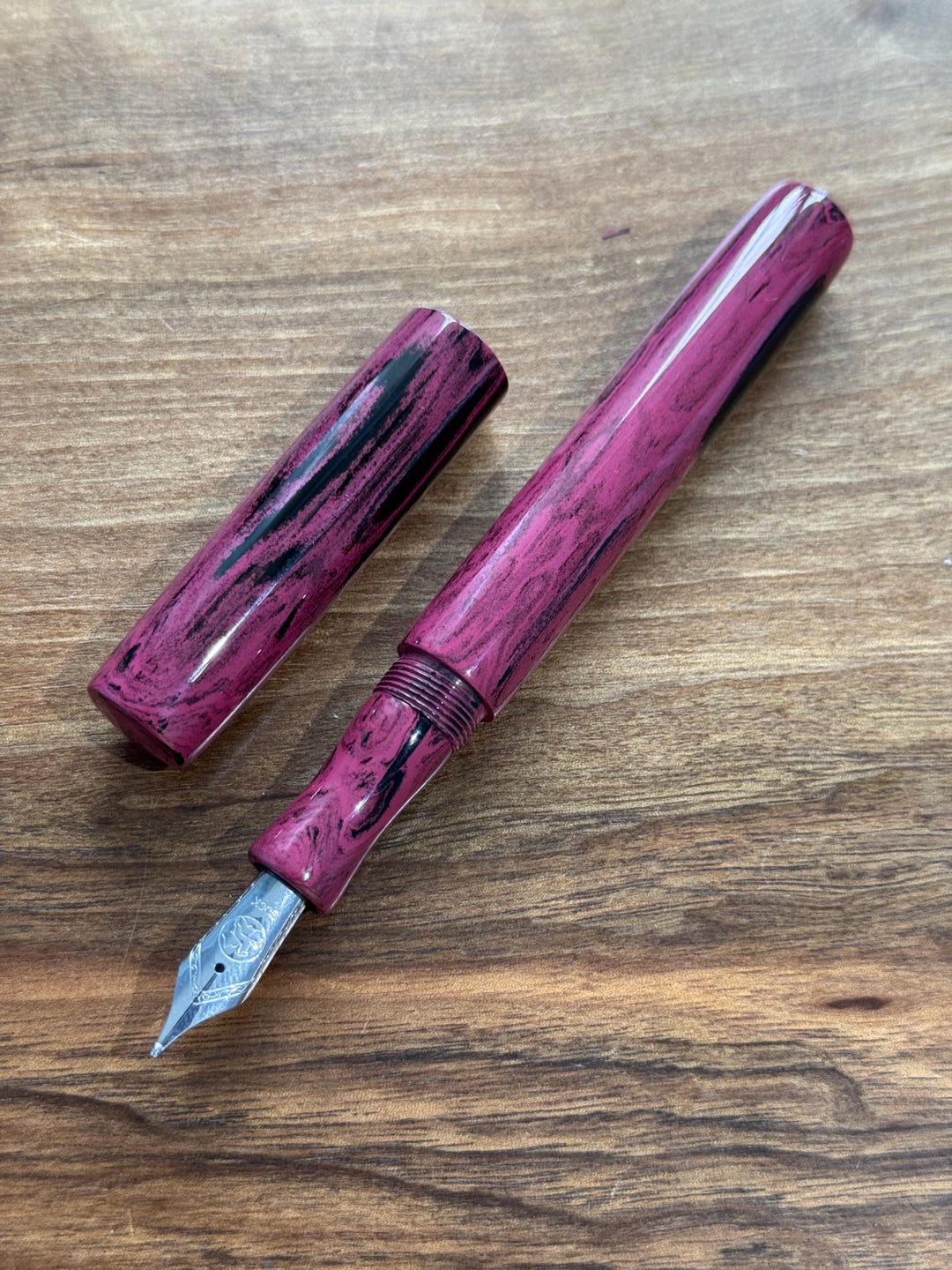 Handmade Pink SEM Ebonite Fountain Pen - Etsy