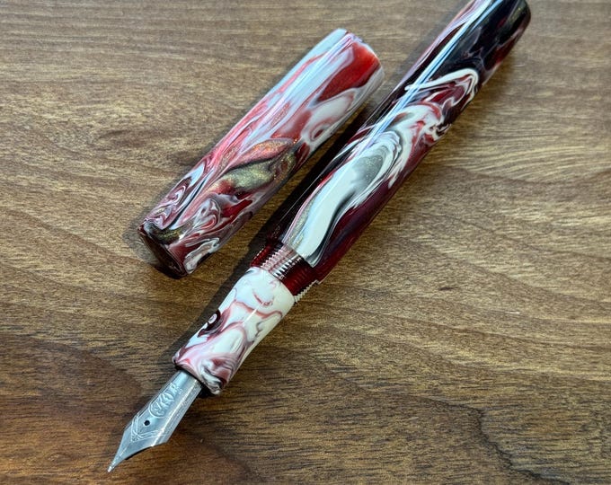 Handmade 'earth Magic' Fountain Pen - Etsy