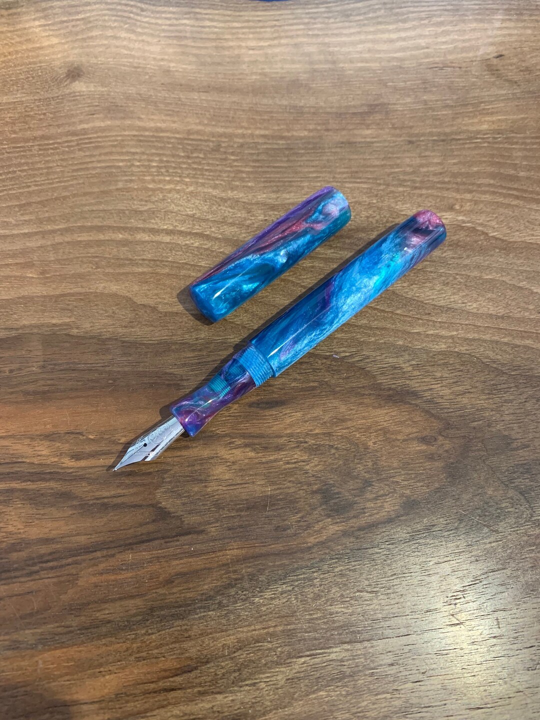 Handmade 'mystic Mermaid' Fountain Pen - Etsy