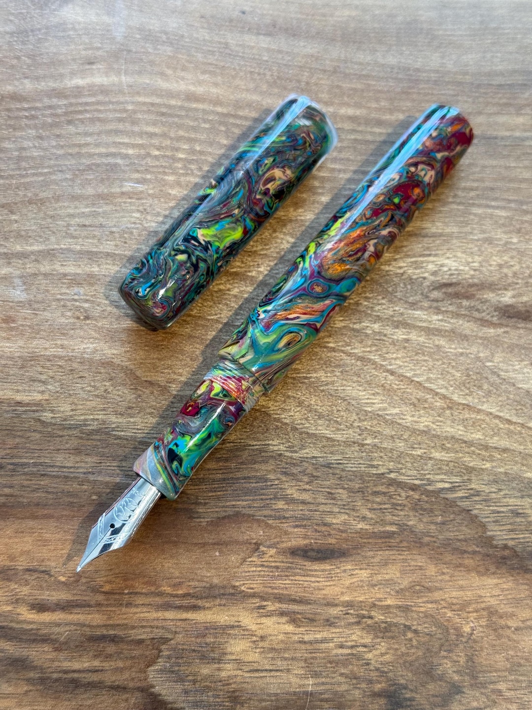 Handmade Renaissance Fountain Pen: Dank Blanks Bespoke Stationery - Etsy