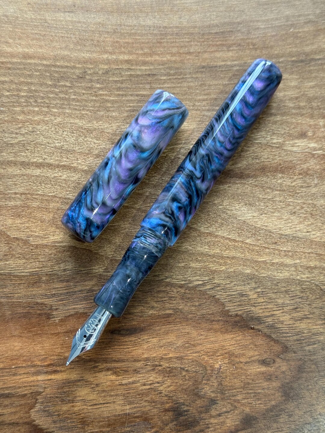 Handmade Abalone Fountain Pen - Etsy