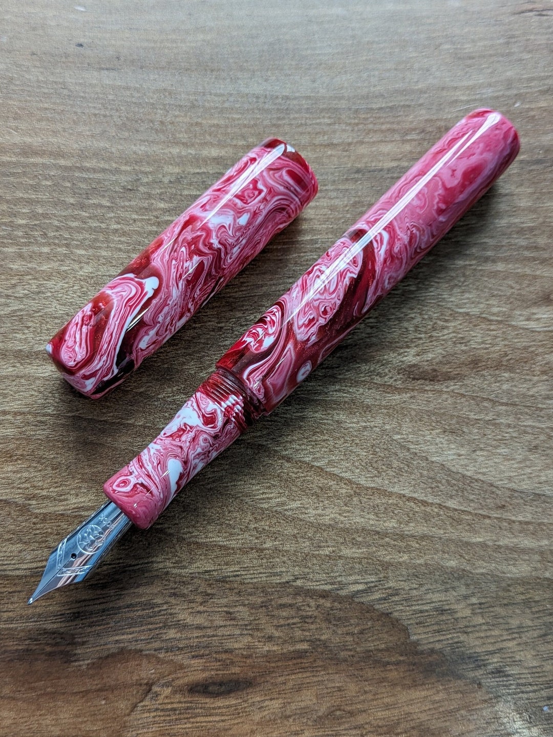Handmade 'carnivore's Delight' Fountain Pen - Etsy