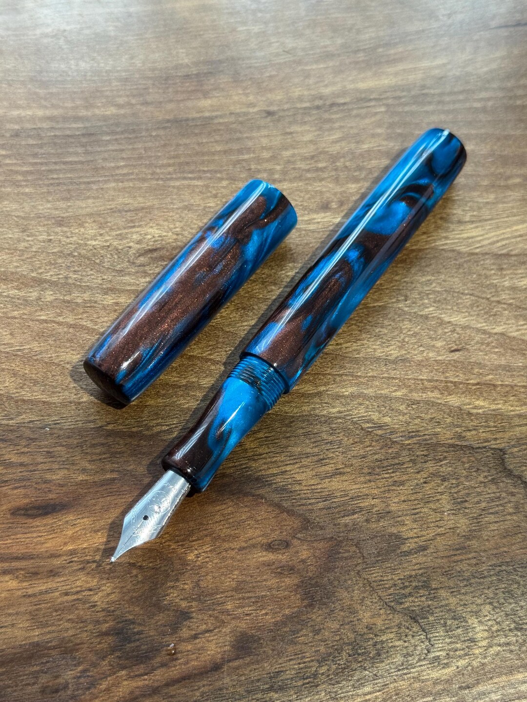 Reserved, Please Do Not Order - Handmade 'earth Magic' Fountain Pen ...