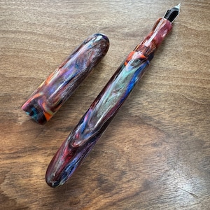 Handmade 'ismenian Dragon' Fountain Pen - Etsy