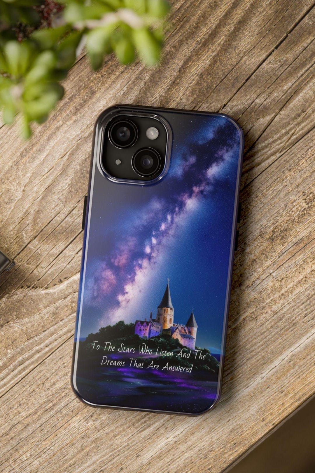 Acotar Inspired Phone Case, Starry Night Sky Art, Bookish iPhone Case ...