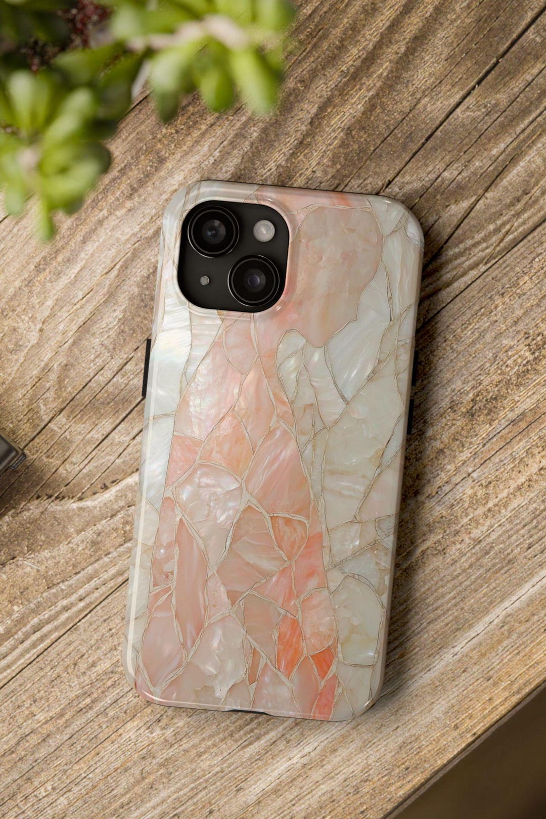 Spooky Ghost Phone Case Faux Stained Glass Halloween Phone Case Cute ...