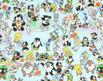 Cartoon Characters Fabric - Etsy Australia