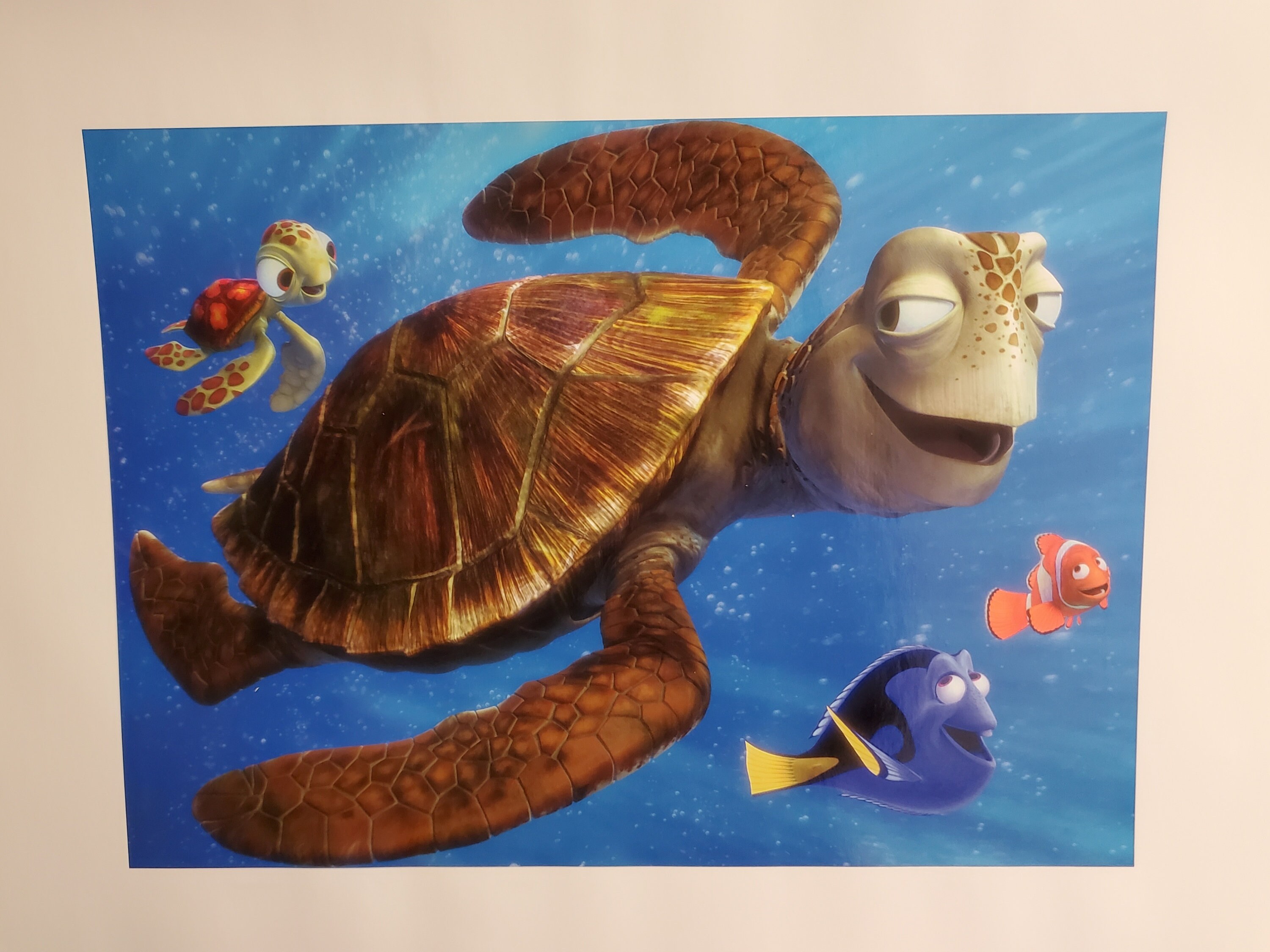 Disney & Pixar finding Nemo Lithograph Portfolio - Etsy