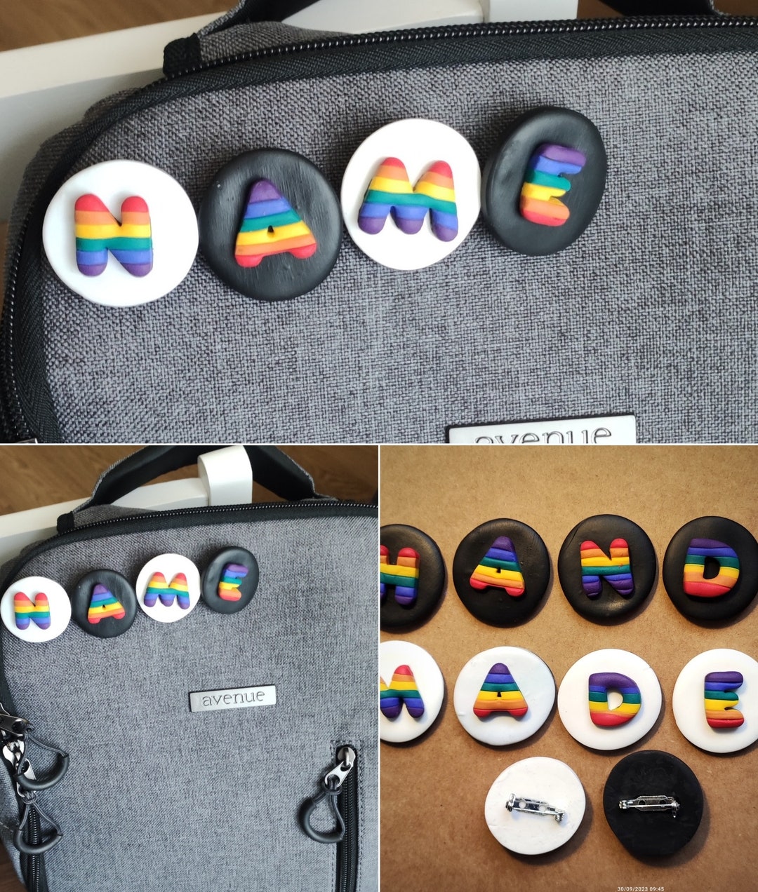 Gay Brooch / LGBTQ Brooch / Lesbian Brooch / Rainbow Brooch / Pride ...