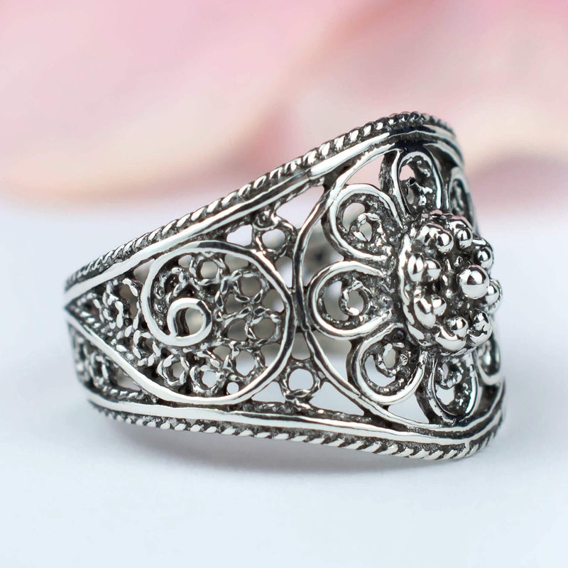 Filigree Ring - Etsy