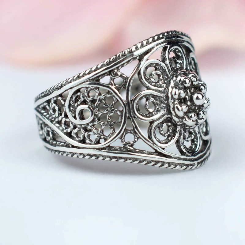 Filigree Ring - Etsy