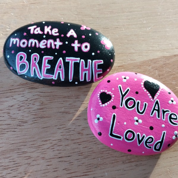 Painted Rocks Inspirational - Etsy