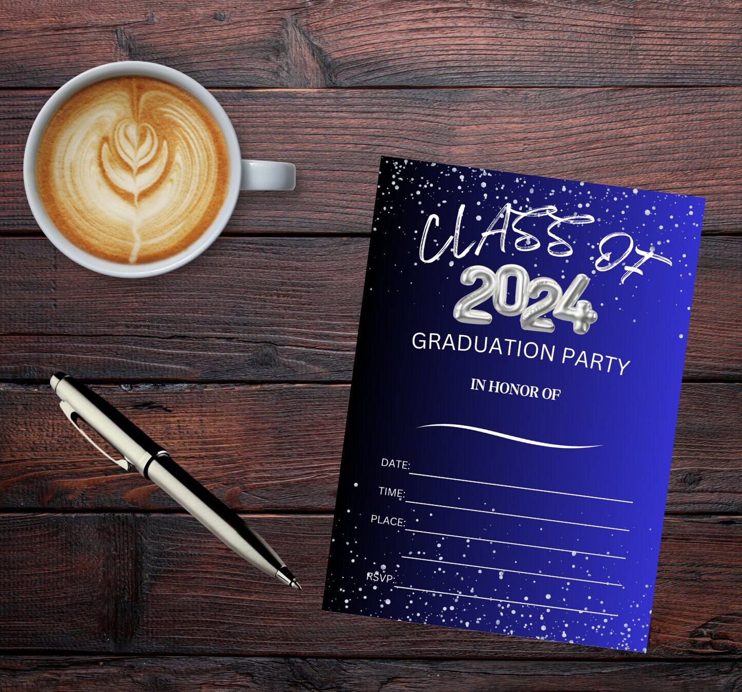 Graduation Invitation 2024 Graduation Party Graduation Invite 2024 Grad ...