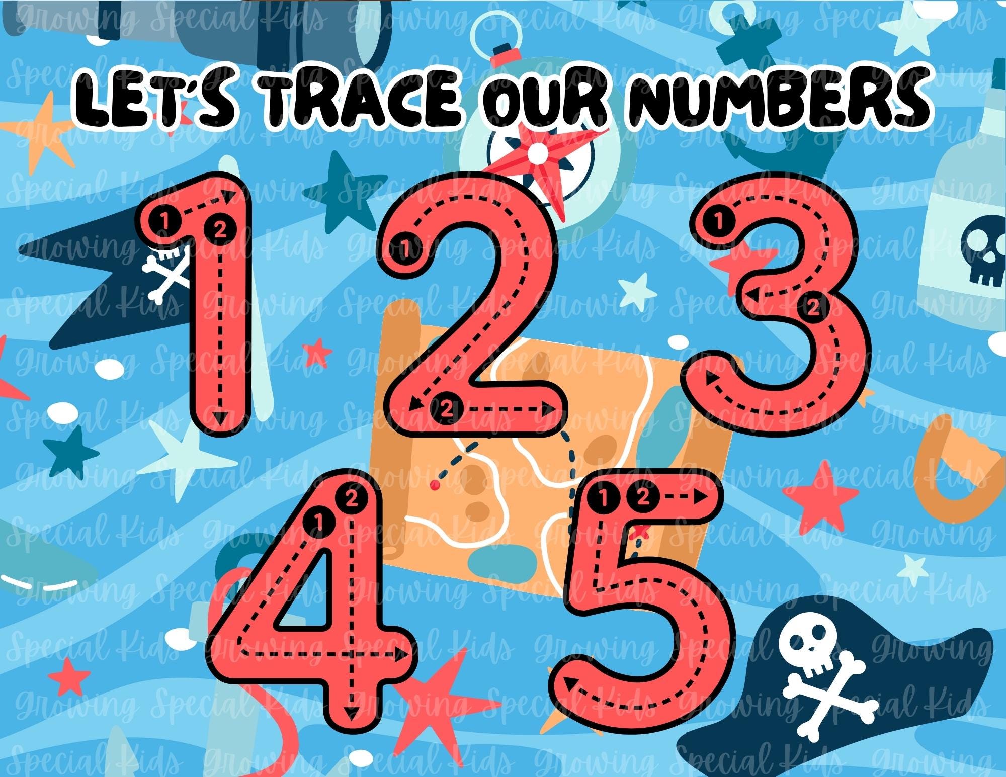 Pirate Themed Preschool/autism Busy Book - Printable Christmas Gift for ...