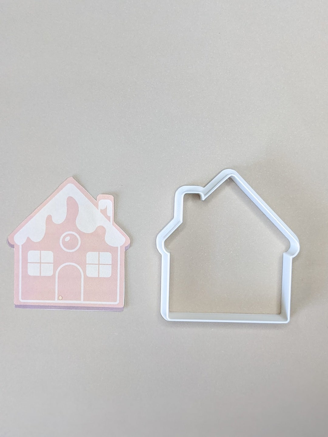 Gingerbread House Christmas Cookie Cutter - Etsy