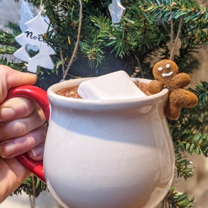Gingerbread Man Mug Mate | Holiday Cookie Cutters | Christmas Gift Set ...