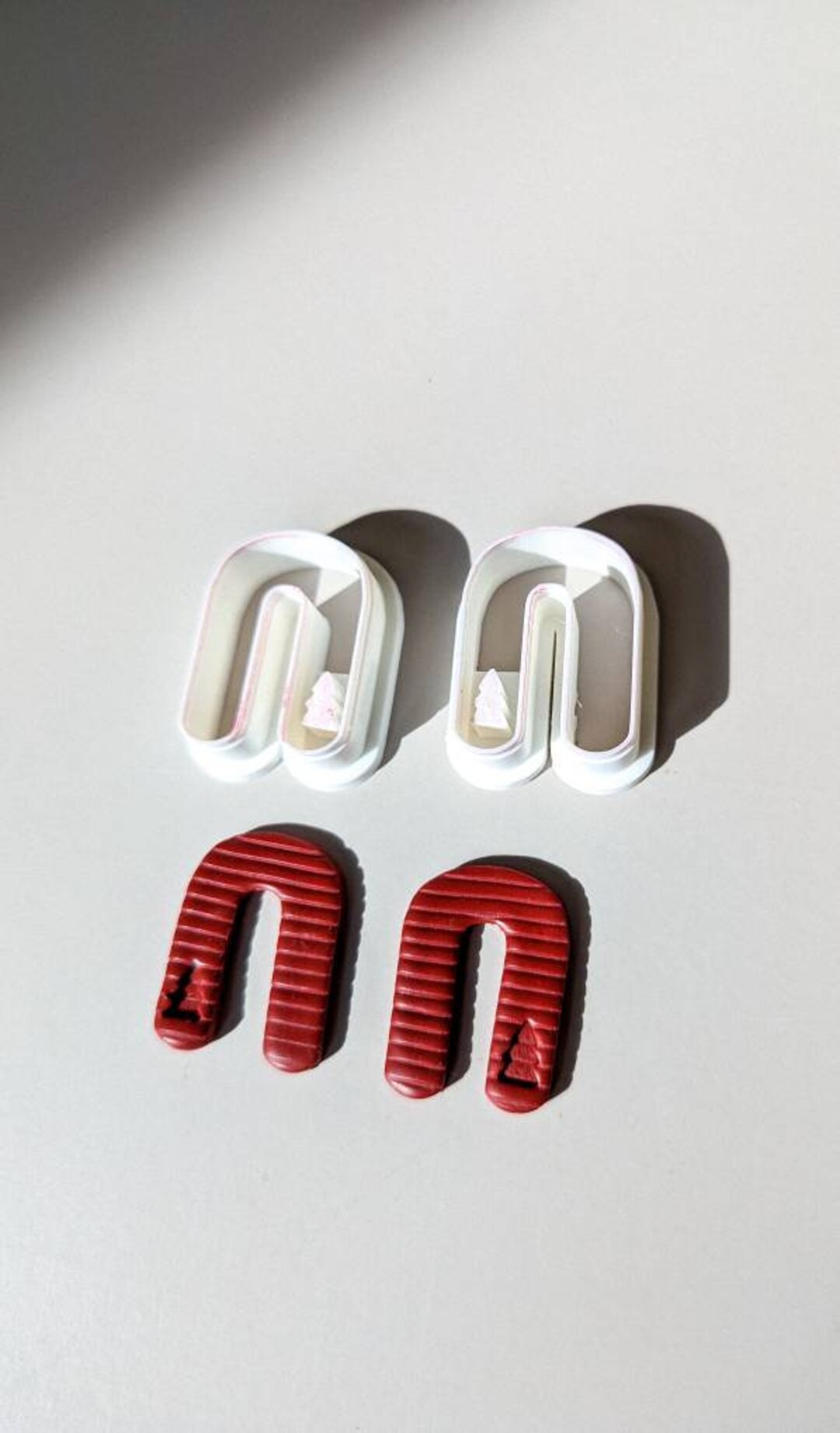 Pine Tree Arch Set Cutter | Fall Clay Cutters | 3D Polymer Clay Cutter ...