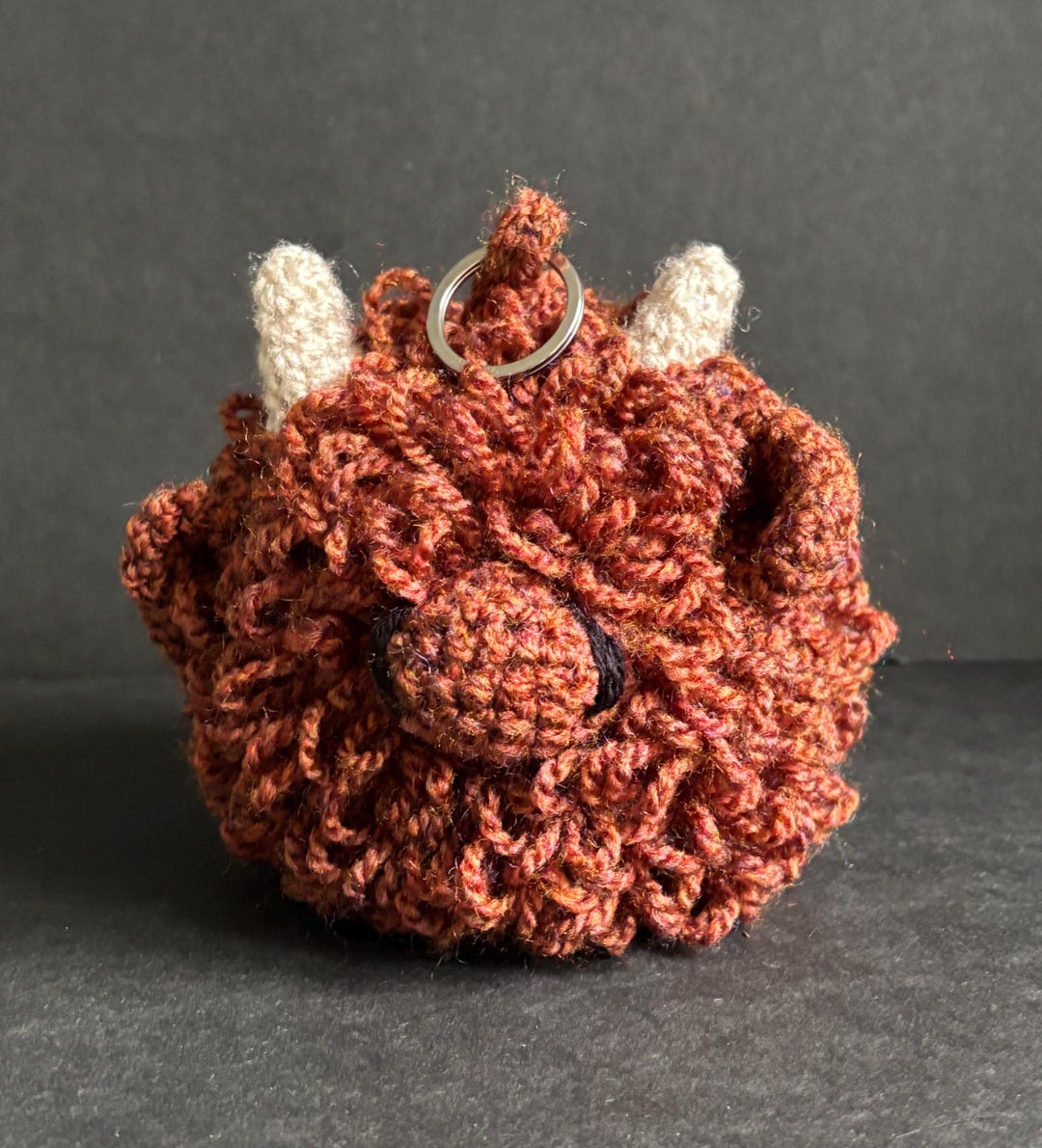 Highland Cow Key Chain Crochet Pattern - Etsy