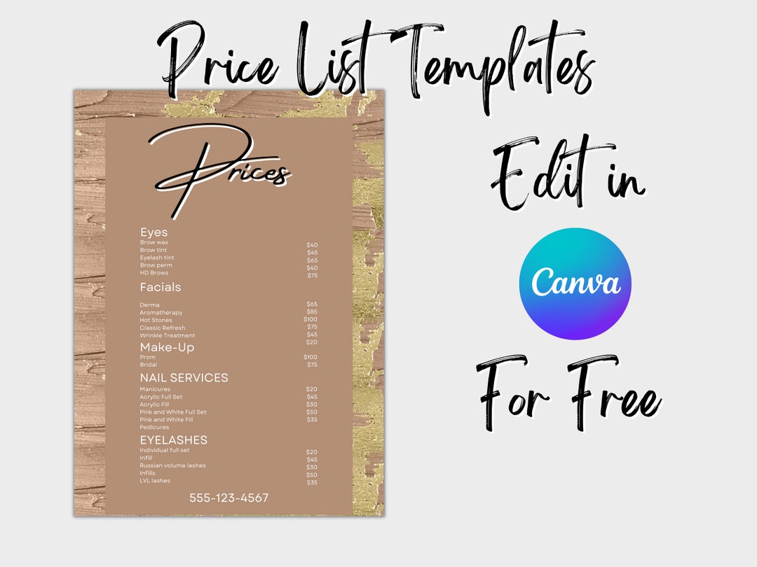beauty-salon-price-list-template-bundle-editable-digital-etsy-canada