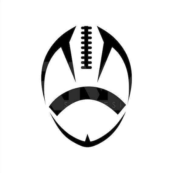 Football Outline SVG Cut File American Football Custom | Etsy India