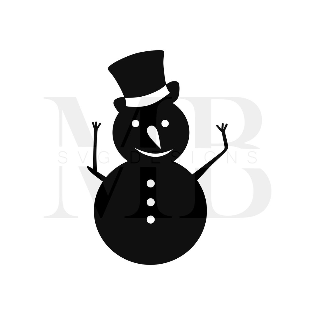 Snowman Svg, Snow Svg, Winter Svg, Cute Snowman Svg, Merry Christmas ...