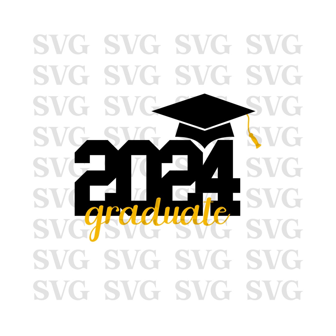 2024 Graduate Svg, Seniors Svg, 2024 Svg, Png, Cricut Svg File for Cut ...