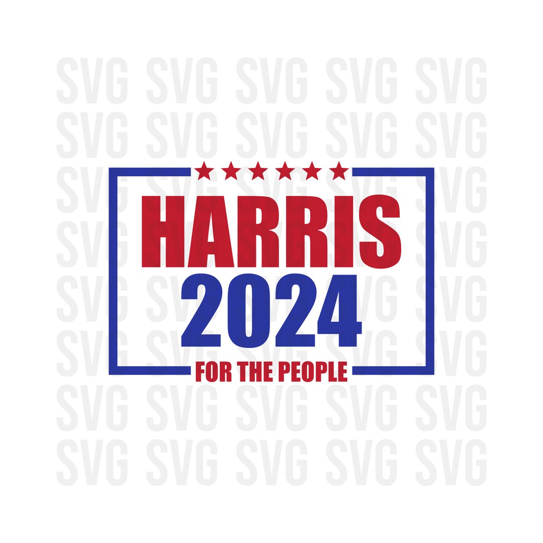Kamala Harris Svg, President Svg, Usa Svg, Harris 2024 Svg, Png ...