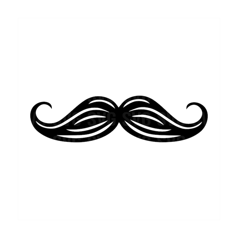 Mustache Iron On - Etsy