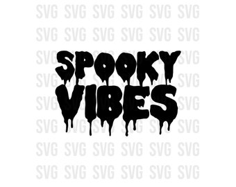 Spooky Drip PNG SVG Digital Design for Fall Sublimation - Etsy