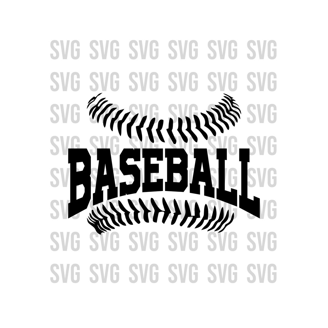 Baseball Svg, Custom Baseball Svg, Half Baseball Svg, Personalized ...