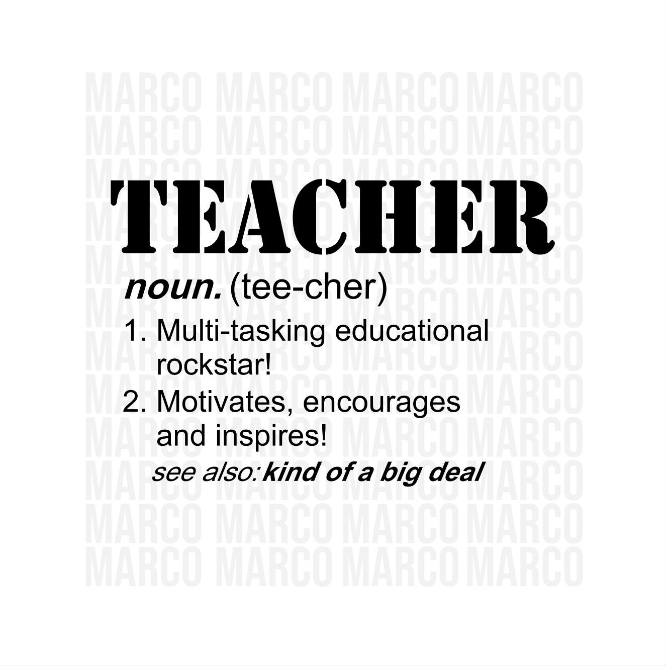 Teacher Definition Svg Teacher Svg for Cricut Teaching Svg | Etsy