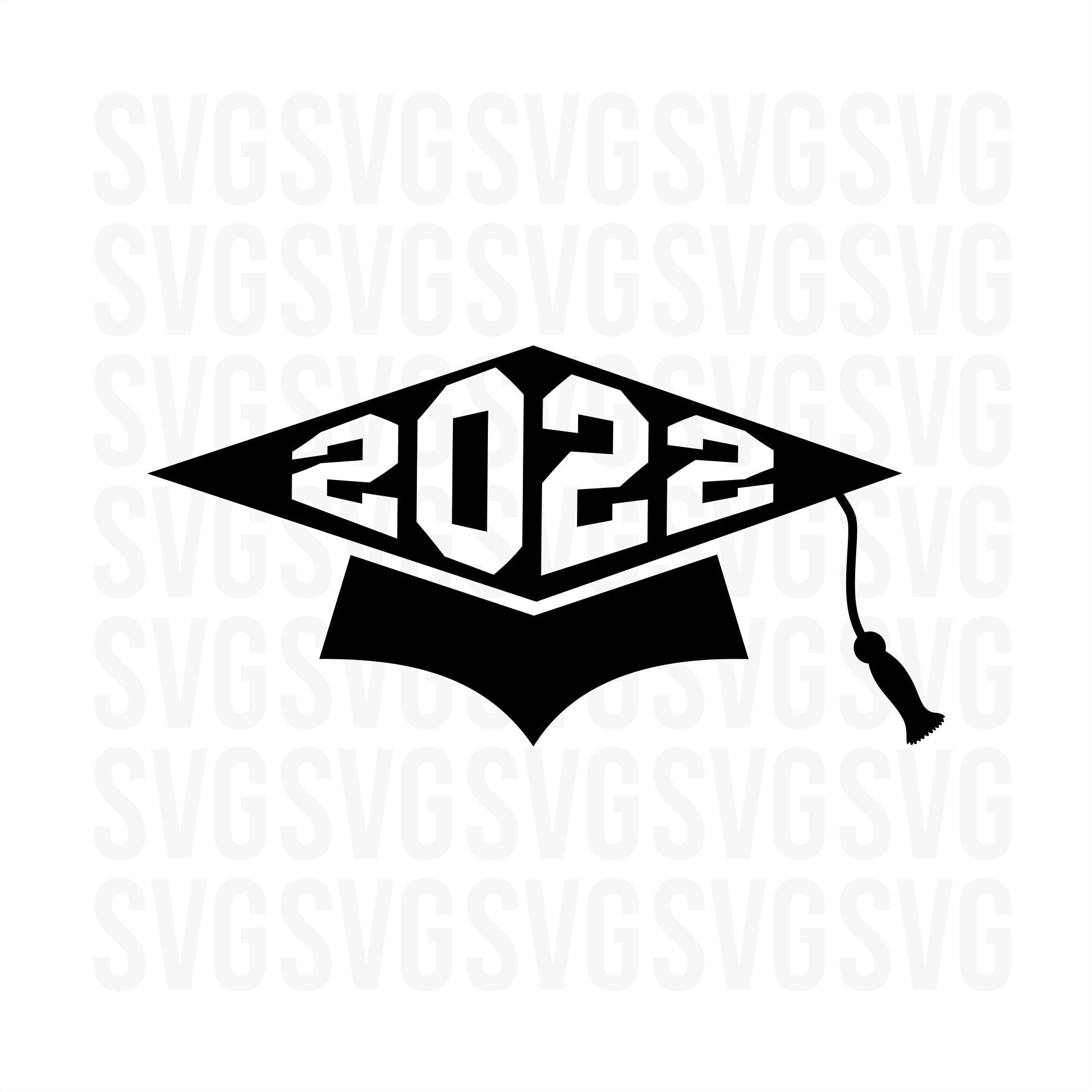 Graduation Cap 2022 Svg Grad Cap Svg Graduation 2022 | Etsy Australia