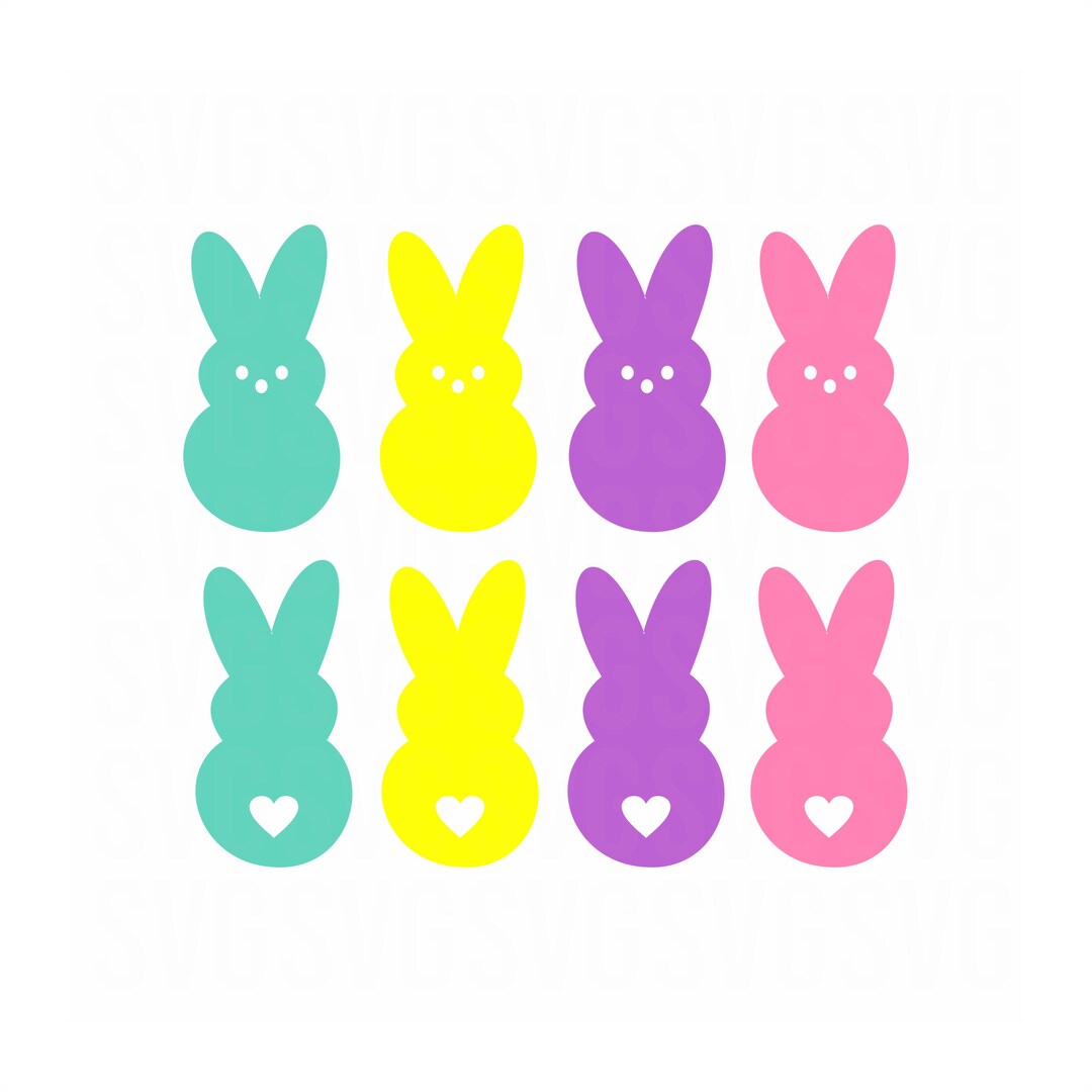 Peeps Svg, Easter Svg, Happy Easter Svg, Chilling With My Peeps Svg ...
