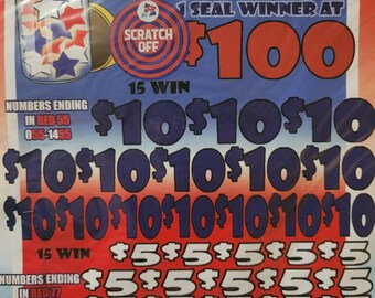 Pull Tabs Tickets | Etsy