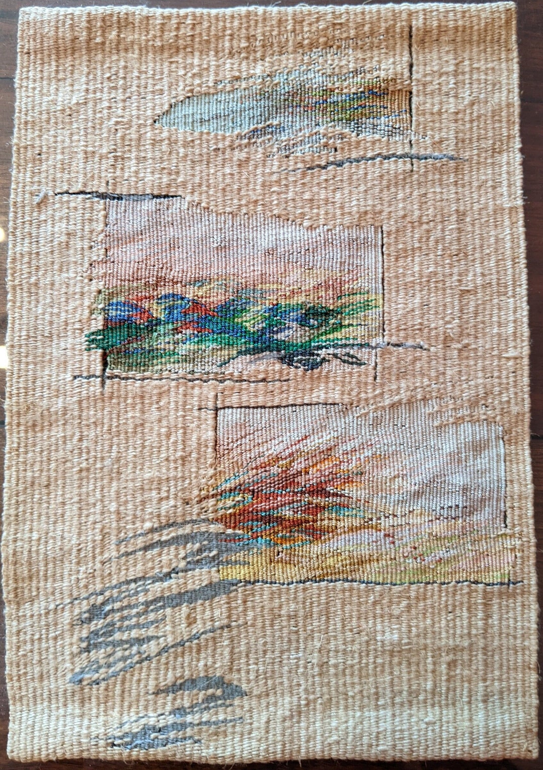 Sue Lawty Fine Artist Weaving Tapestry Silk Linen Wool - Etsy
