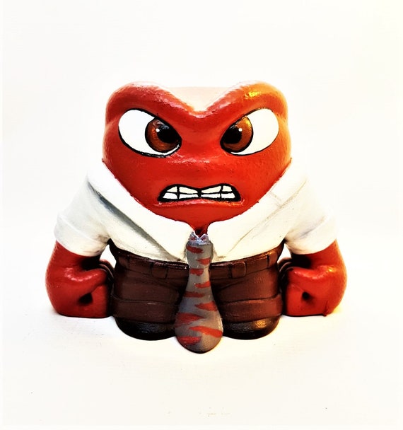 Inside Out Anger 3D Printed Figure | Etsy