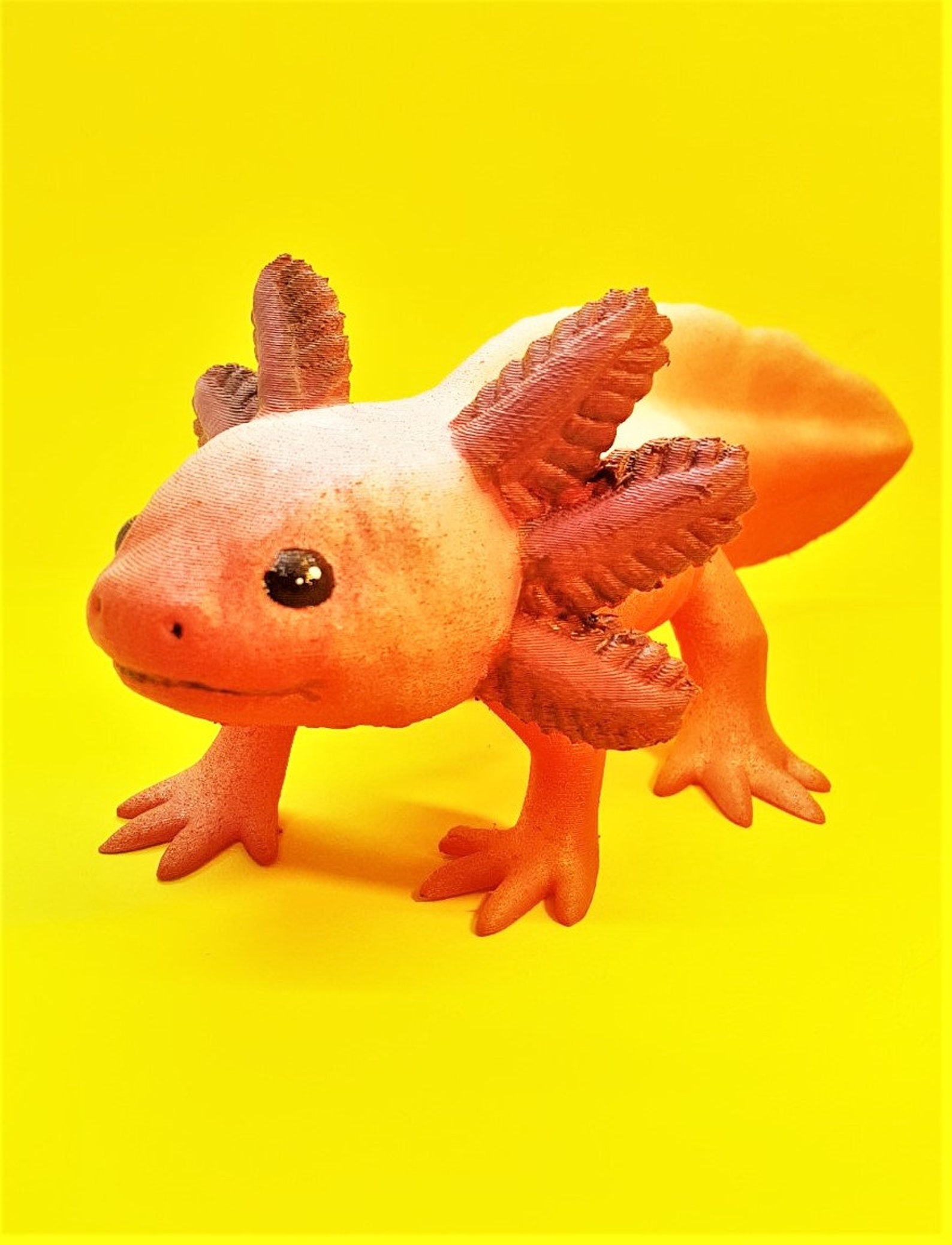 Axolotl 3D Figurine Red - Etsy Australia