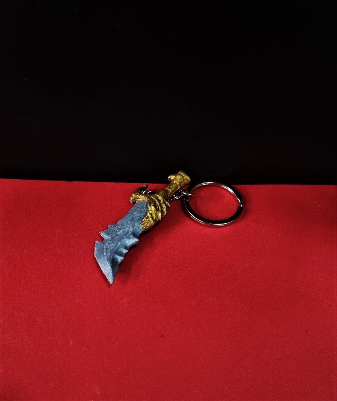 Blade Keychain K R A T O S ...3D Printed and Hand Painted Model - Etsy