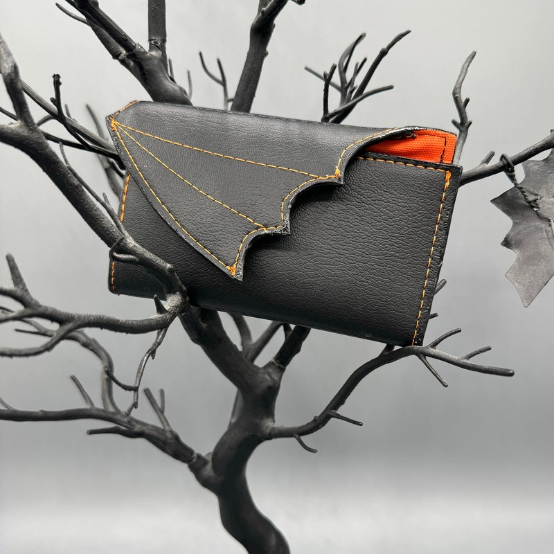 Bat Man Id Wallet - Etsy