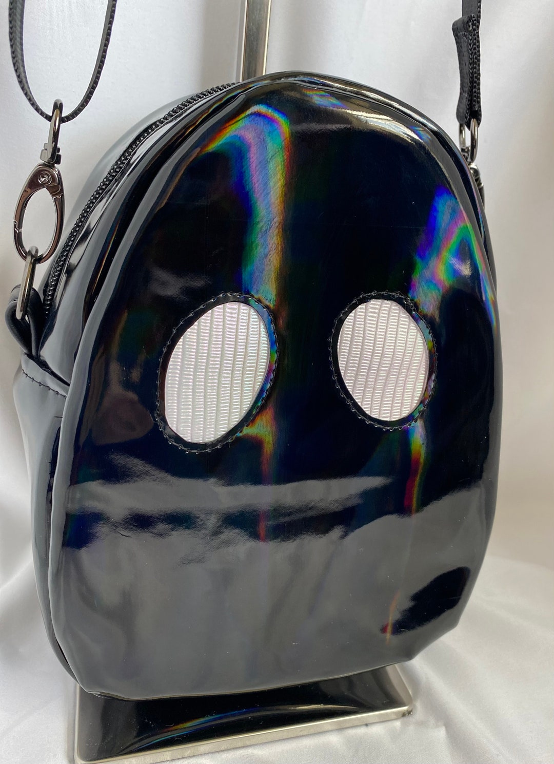Iridescent Black Little Bitty Boo Bag, Goth, Gift - Etsy
